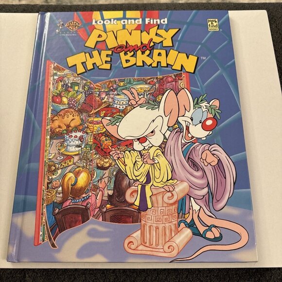 Other | Look And Find Pinky And The Brain Book Warner Bros Oc15 | Poshmark